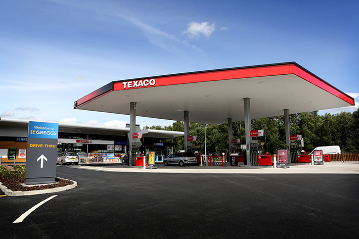 Texaco UK The Kay Group open 14th Texaco branded site