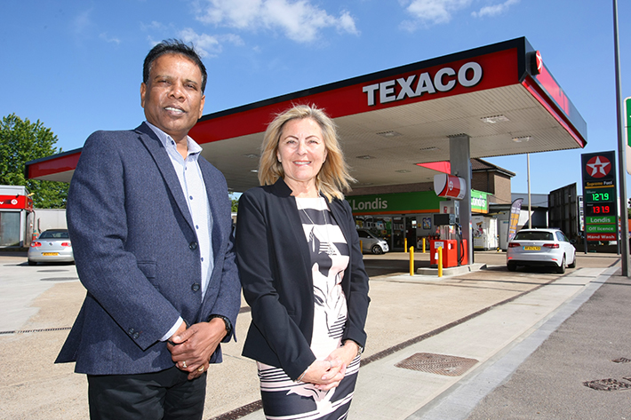 Texaco UK North Weald Texaco Service Station impress with forecourt ...