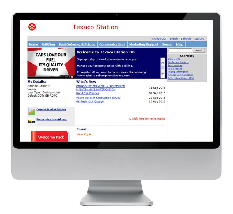 Texaco UK | Supporting Your Business